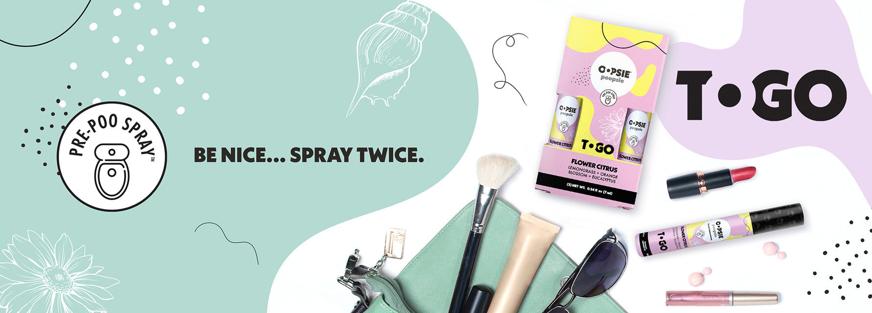 Oopsie Poopsie ToGo: Portable Pre-Poo Bathroom Spray